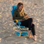 Orbit Beach Chair Coral - Orbit Beach Chair, LLC